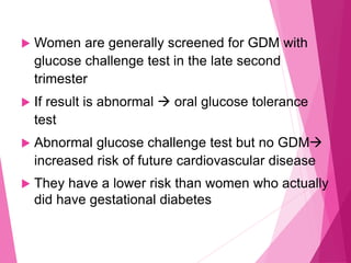 GDM_ gestational diabetes mellitus : gynecology & obstetrics | PPTX