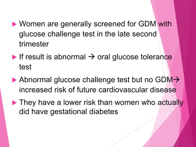 GDM_ gestational diabetes mellitus : gynecology & obstetrics | PPT