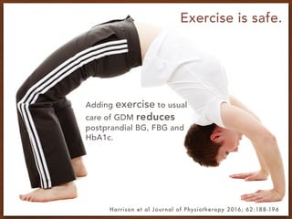 Gestational Diabetes: Exercise and Tech | PPT