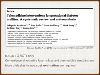 Gestational Diabetes: Exercise and Tech | PPT