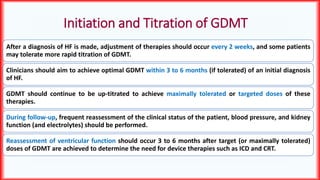 Guideline‐Directed Medical Therapy in HFrEF | PPT