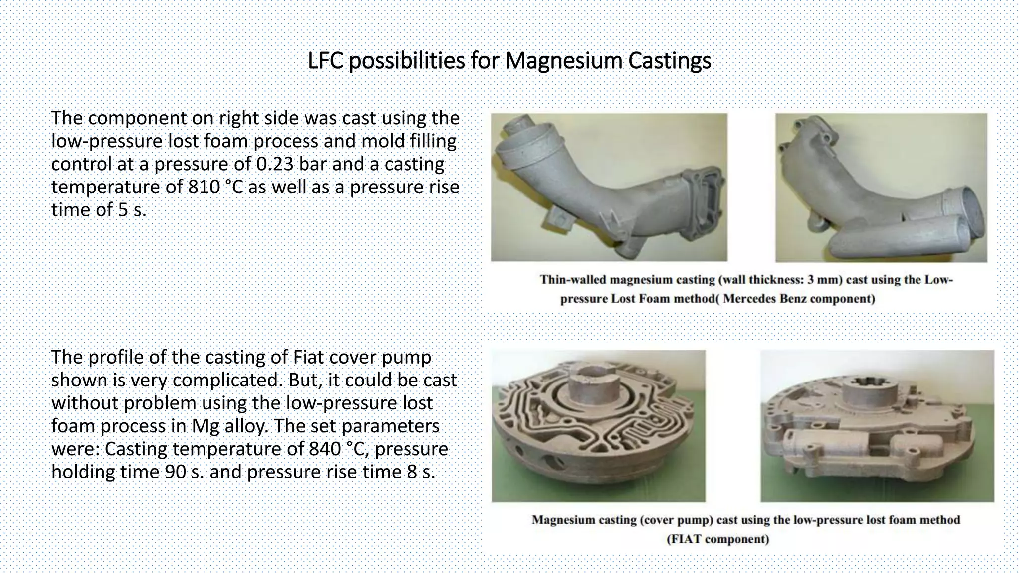Lost Foam Casting (LFC) Process | PPTX