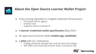 Digital Credentials Enabling Mobility and Verification of Educational ...
