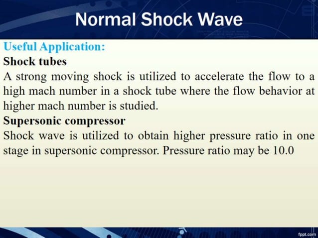 normal shock | PPT