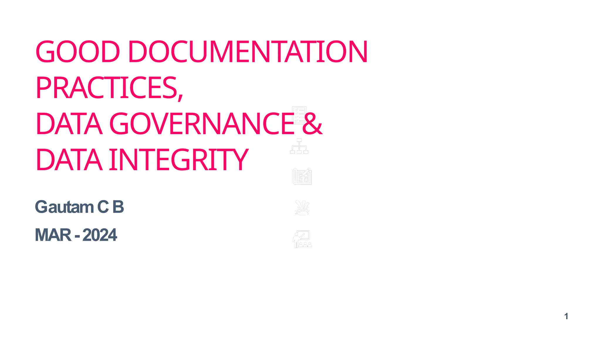 GDocP, Data governance & Data Integrity.pptx