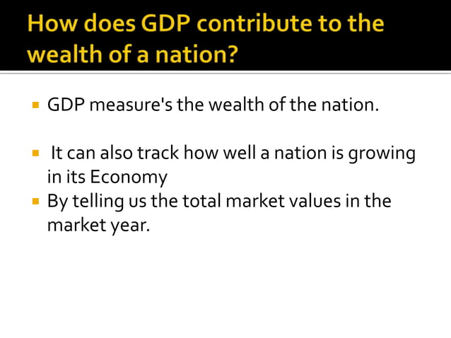 GDP | PPT