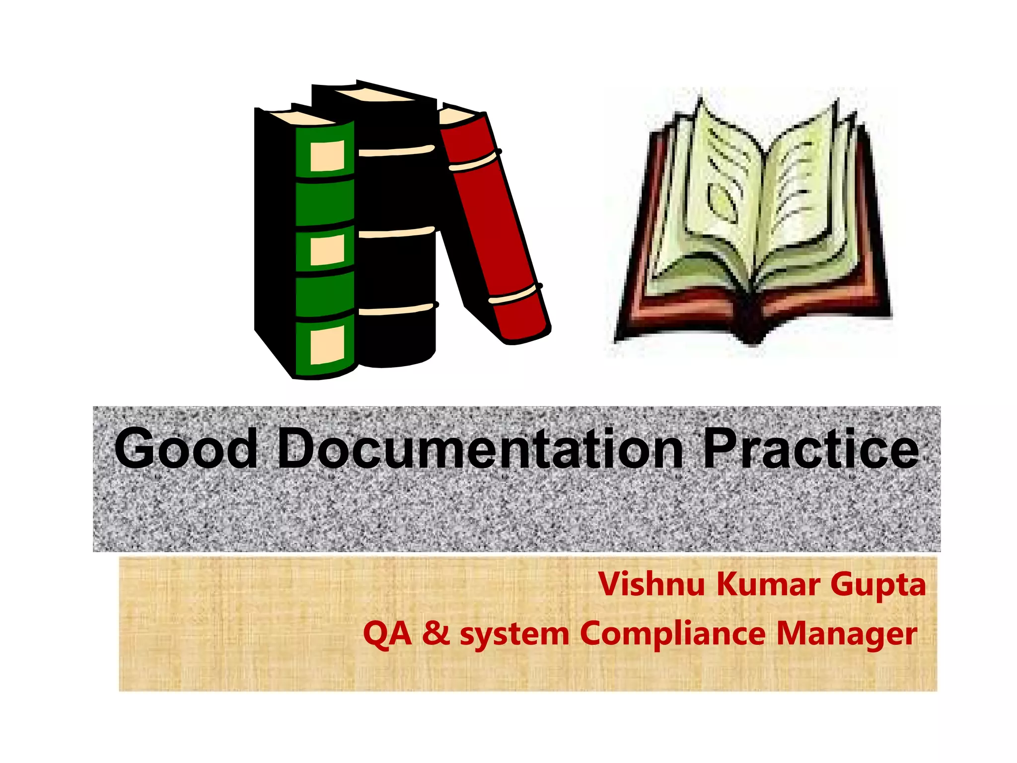 Good Documentation Practices | PPT