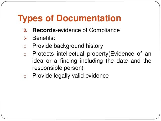 Pharmaceutical Documentation