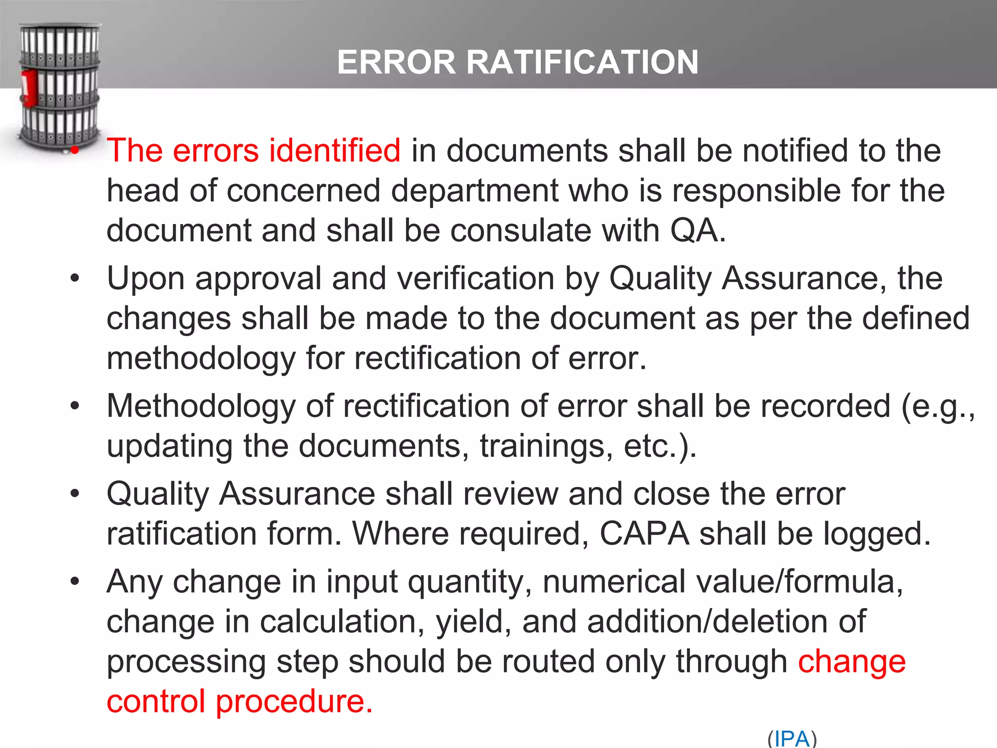 Good Documentation Practice (GDP) | PPTX