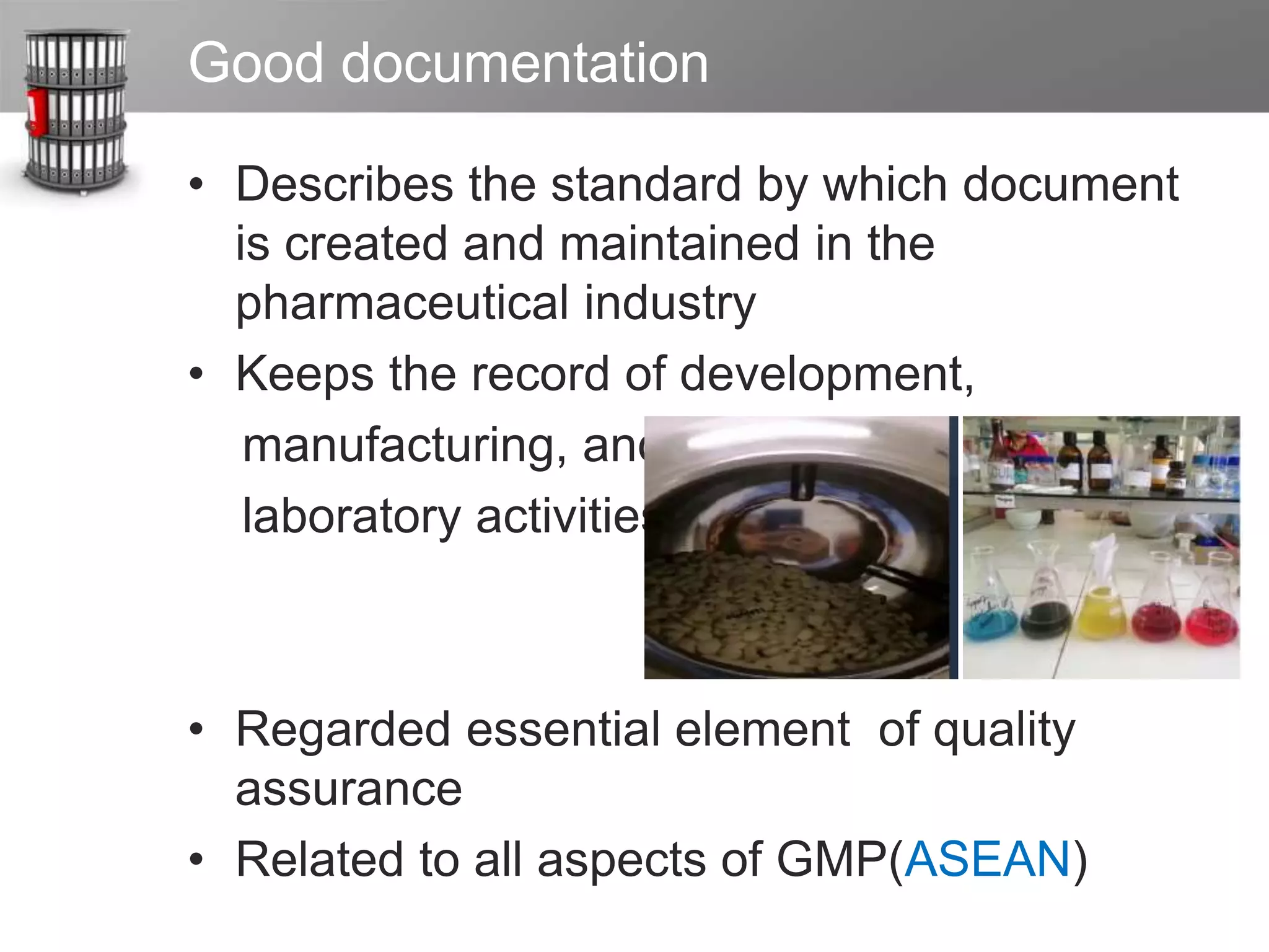 Good Documentation Practice (GDP) | PPTX