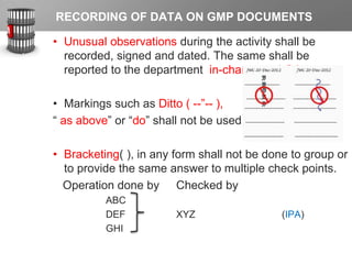 Good Documentation Practice (GDP) | PPTX