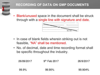 Good Documentation Practice (GDP) | PPTX