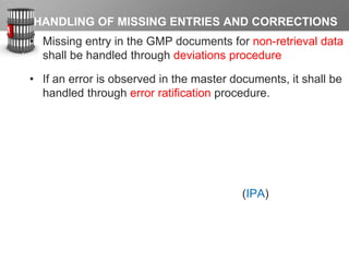 Good Documentation Practice (GDP) | PPTX