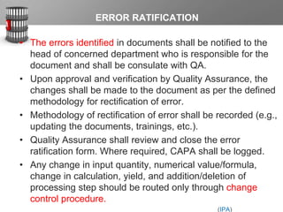 Good Documentation Practice (GDP) | PPTX