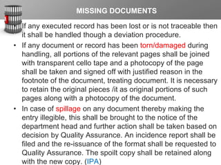 Good Documentation Practice (GDP) | PPTX
