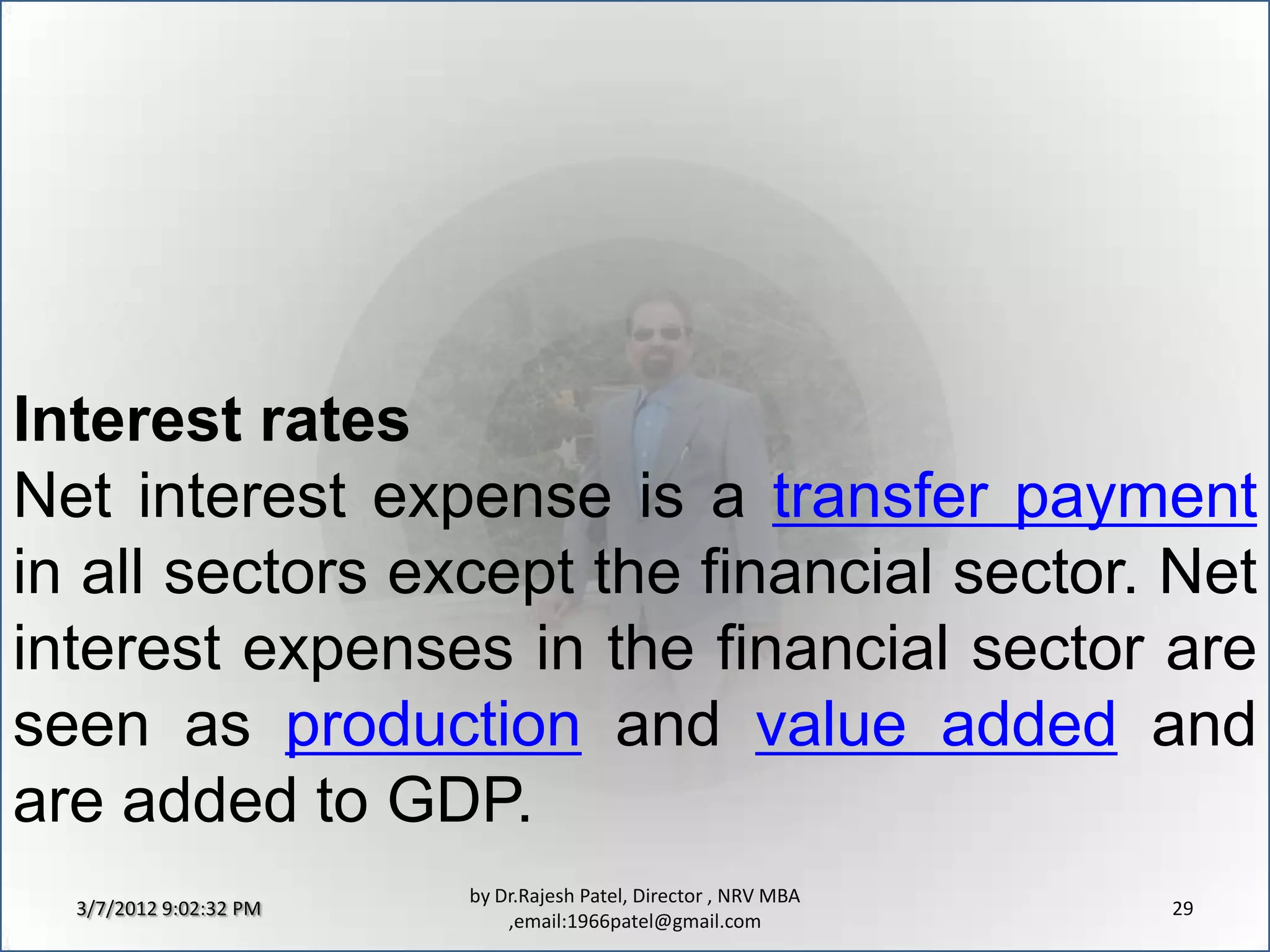 Gdp a concept,principles and application | PPTX