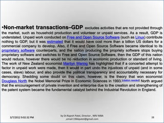 Gdp a concept,principles and application | PPTX