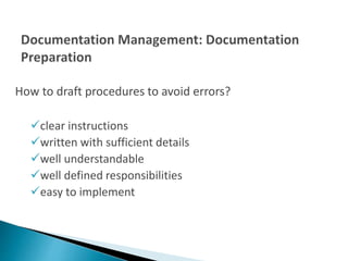 Gdp how to manage documentation lifecycle | PPT