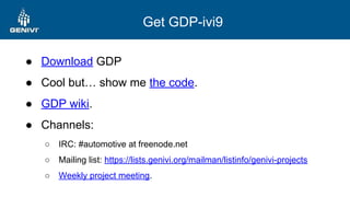GDP-ivi9 What's new in the open source demo platform for automotive | PPT