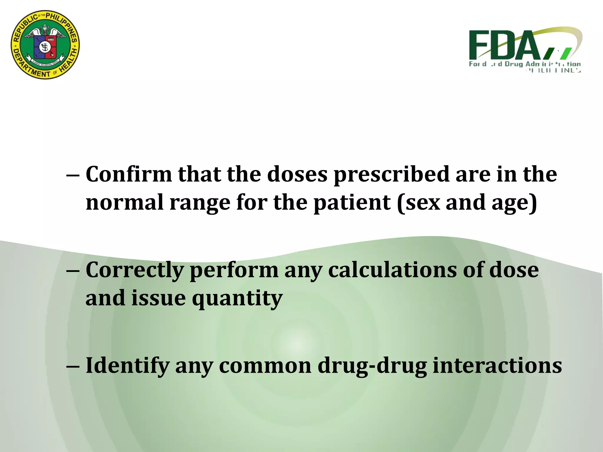 Good Dispensing Practice | PDF