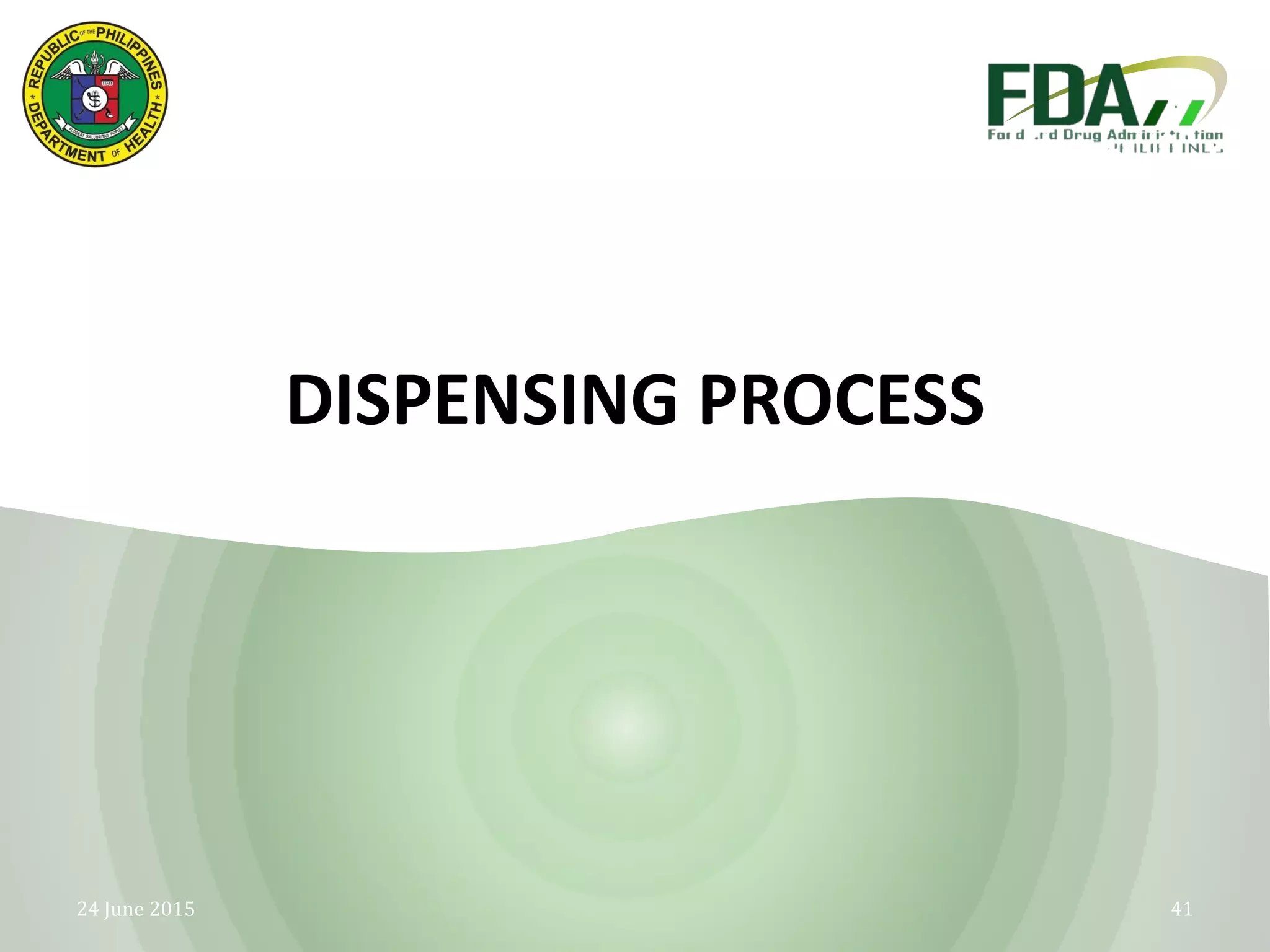 Good Dispensing Practice | PDF