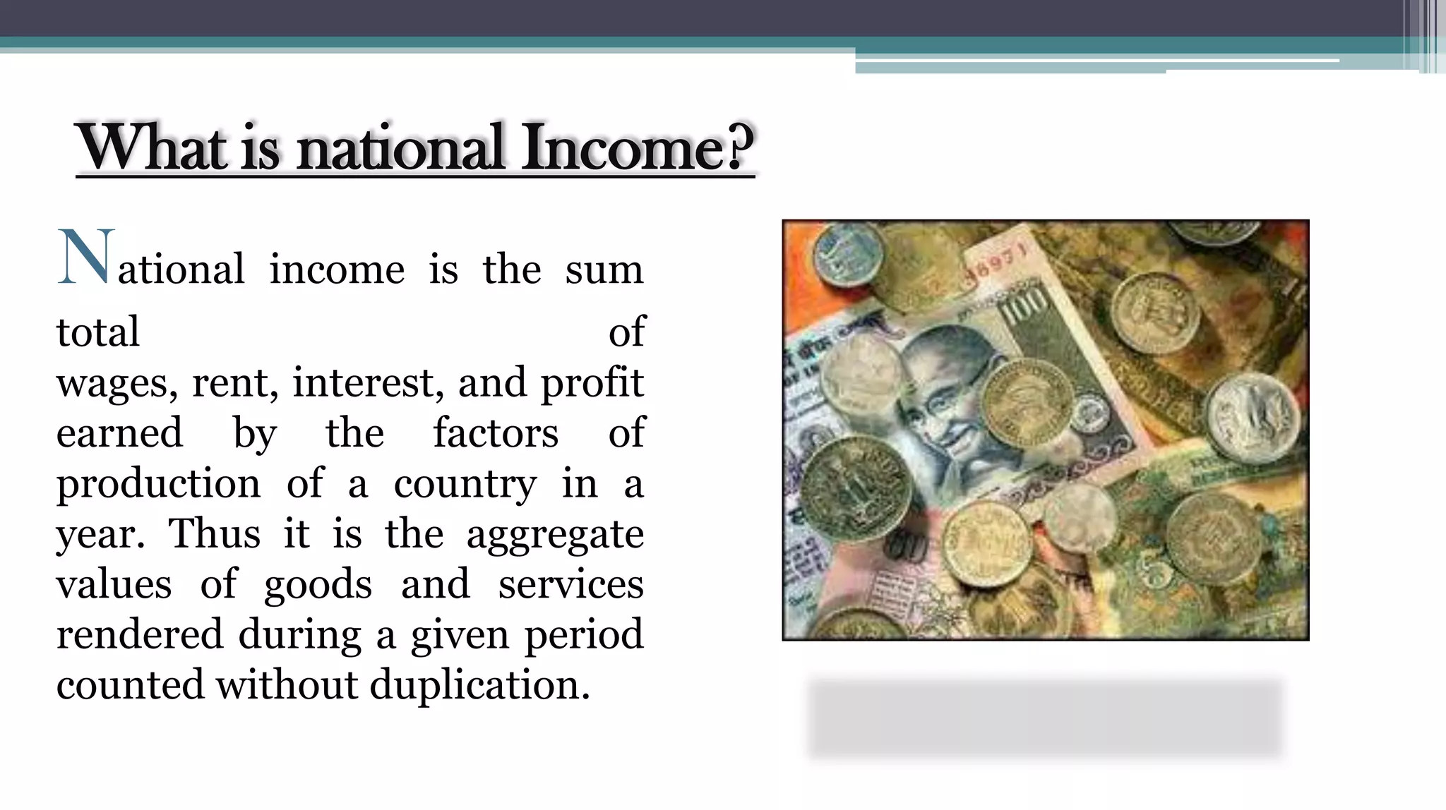 Gdp and nnp ppt | PPTX