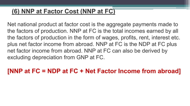 Gdp and nnp ppt | PPTX