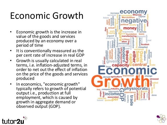 GDP as a measure of Economic Growth and Standard of Living