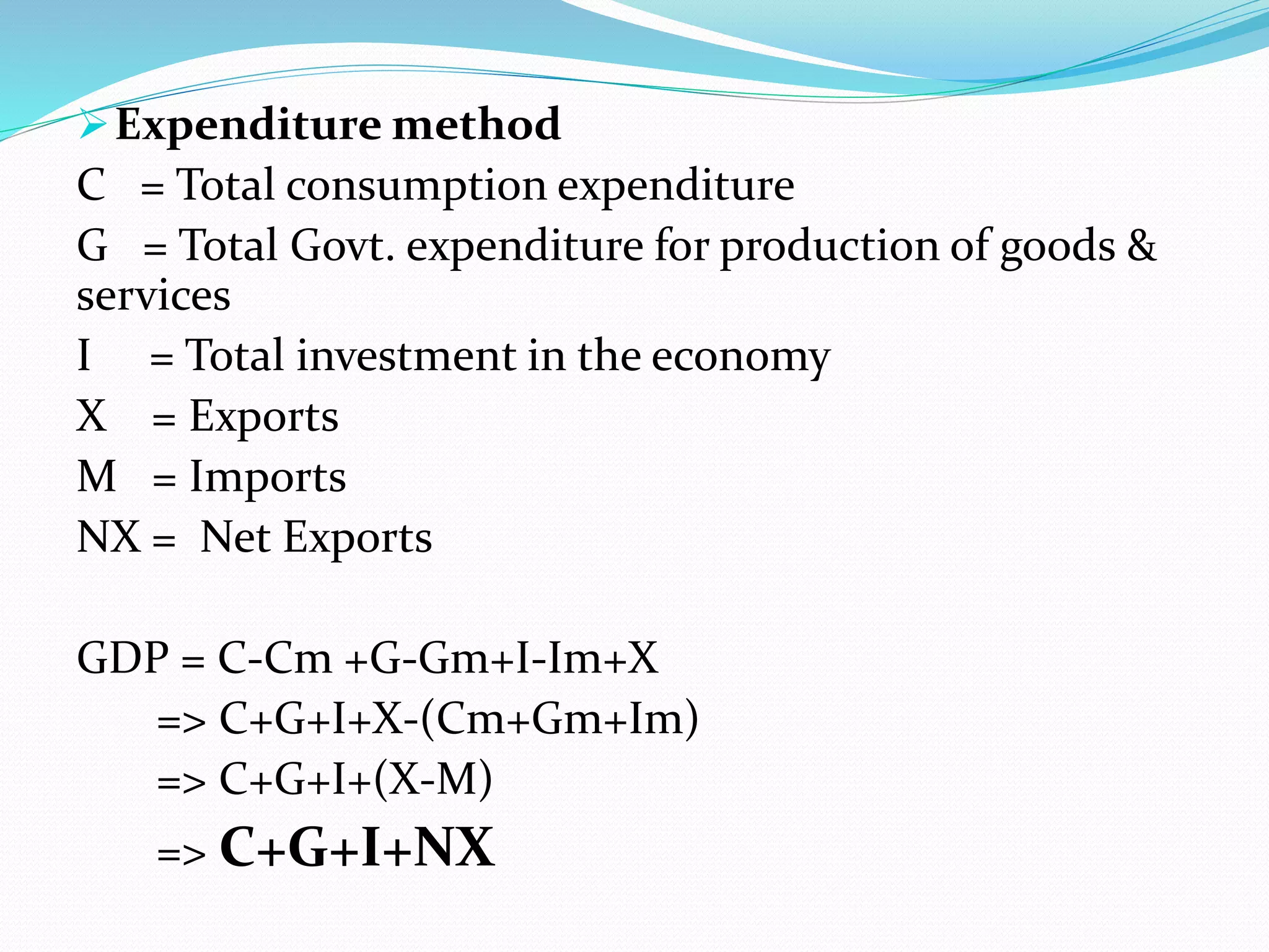 Gdp Calculation Techniques | PPTX