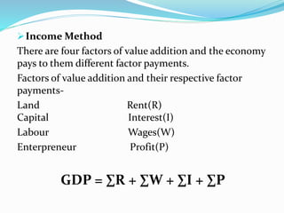 Gdp Calculation Techniques | PPTX