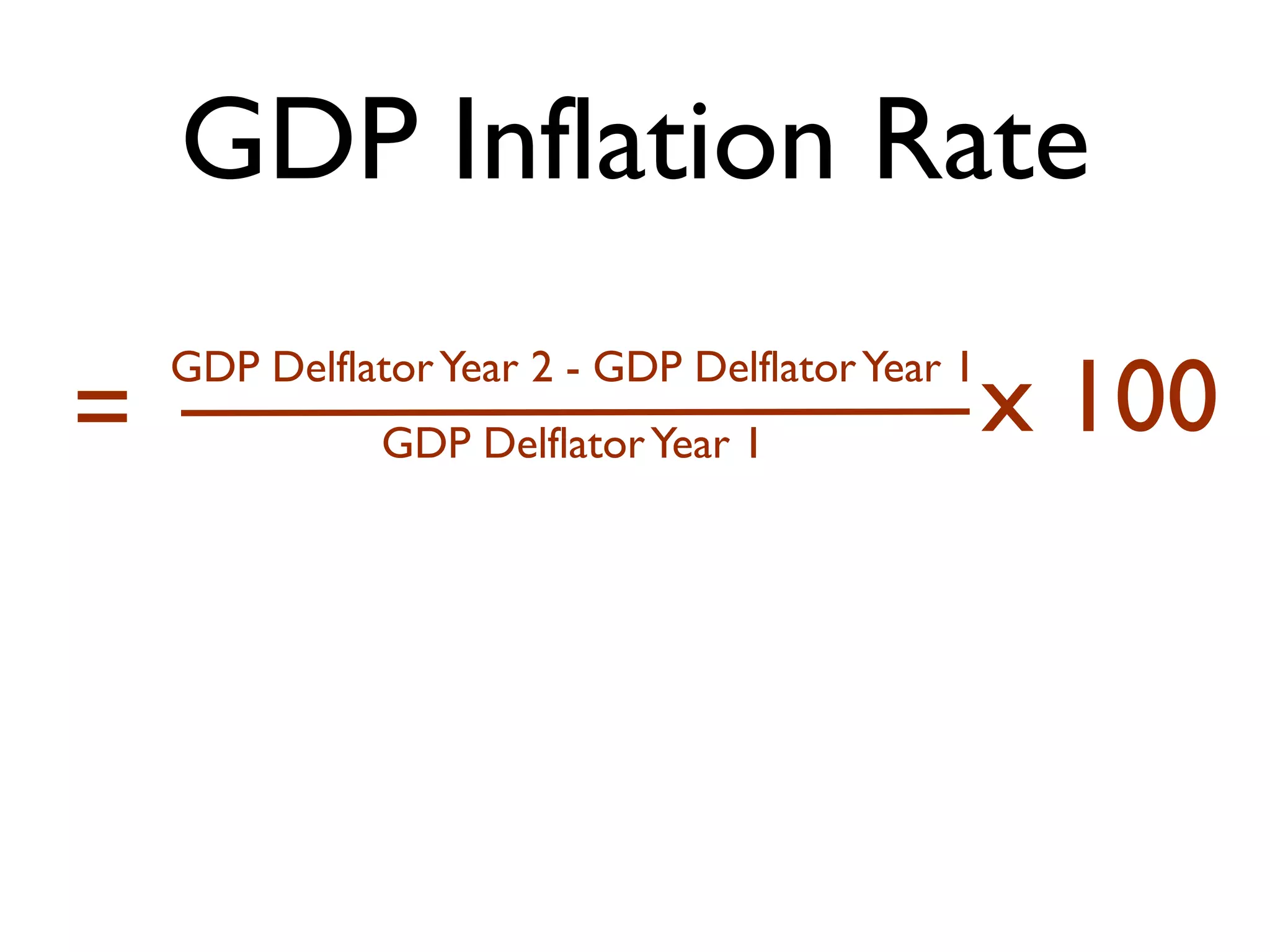 GDP Deflator | PDF