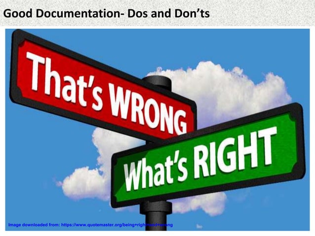 Good Documentation Practices Dos And Donts Gcp Ppt