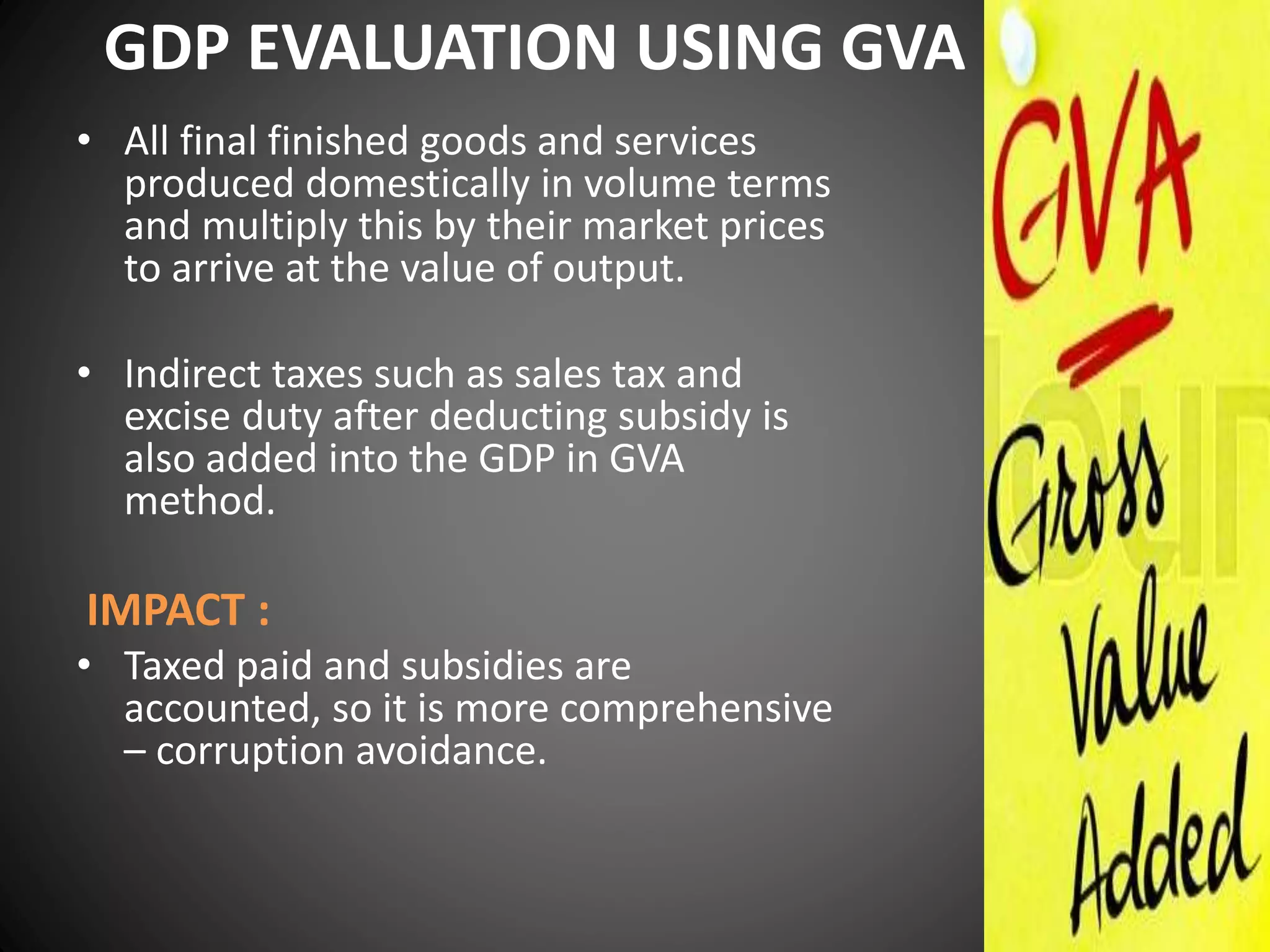 GDP estimation and its relevance as a measure of growth of the Indian ...