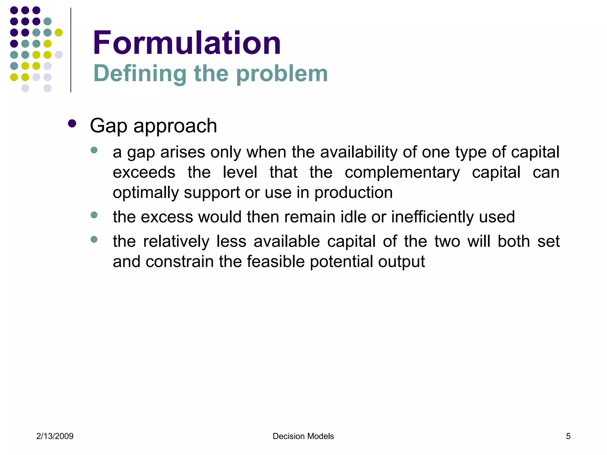 Gdp optimization for capital constrains | PPT | Business Accounting ...