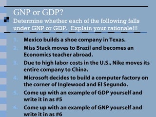 Gdp or gnp | PPT