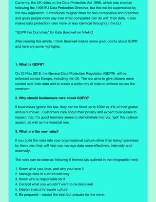 GDPR Explained in Simple Terms for Hospitality Owners | PDF