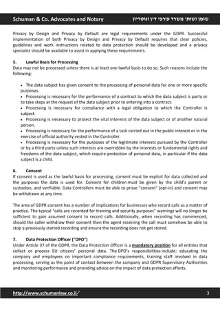 General Data Protection Regulation (GDPR) | PDF