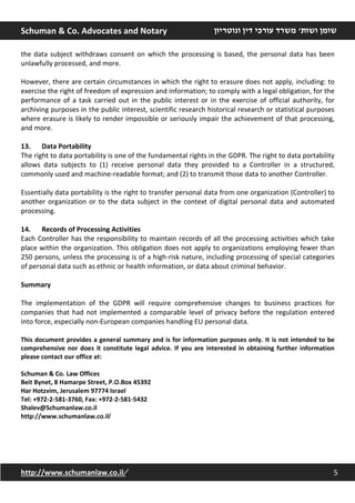 General Data Protection Regulation (GDPR) | PDF