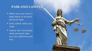 GDPR Benefits and a Technical Overview | PPTX