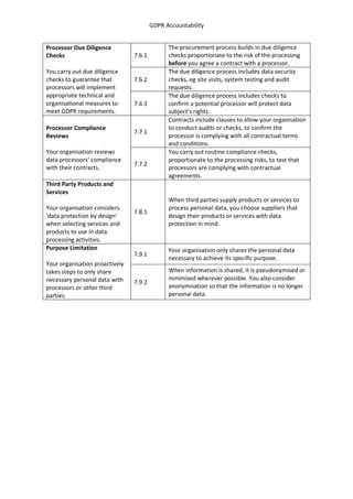 Gdpr contracts and data sharing | PDF