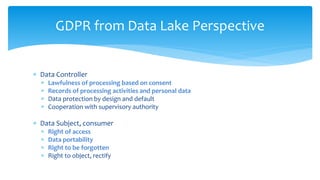 GDPR and Data Lake | PPTX