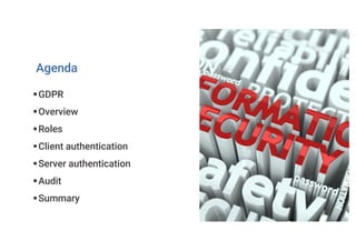 dbWatch and GDPR: Advanced Database Security | PPT