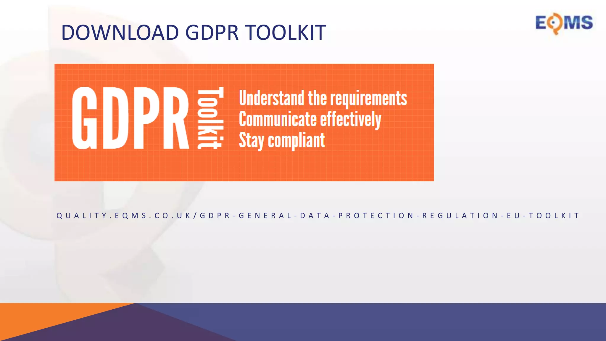 Preparing for GDPR: General Data Protection Regulation - Stakeholder ...