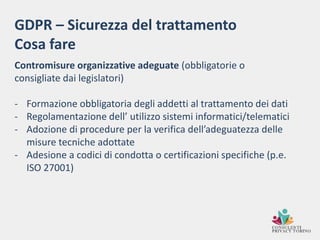 GDPR - Sicurezza informatica | PPTX | Internet Safety | Parenting
