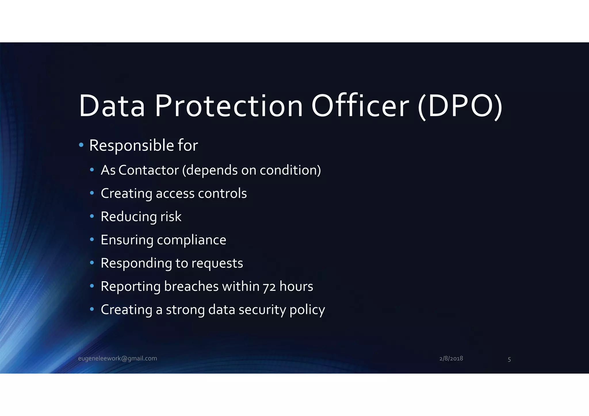 Gdpr and ISMS Quick Map Framework EL | PPT