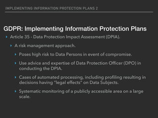 Gdpr and usa data privacy issues | PDF