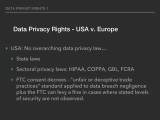 Gdpr and usa data privacy issues | PPT