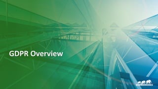 GDPR compliance application architecture and implementation using ...