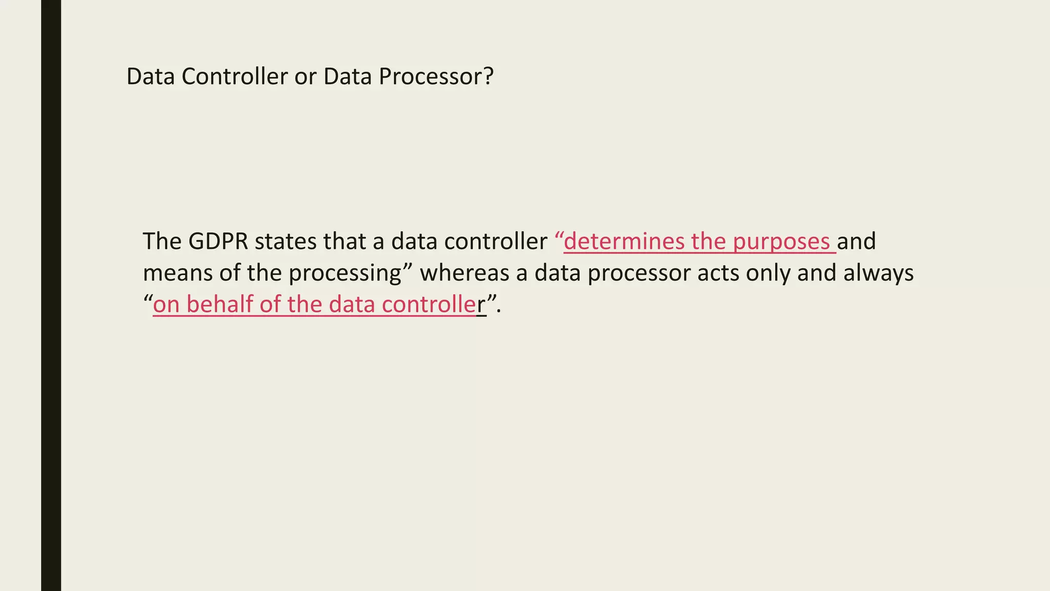 GDPR Data Lifecycle | PPTX