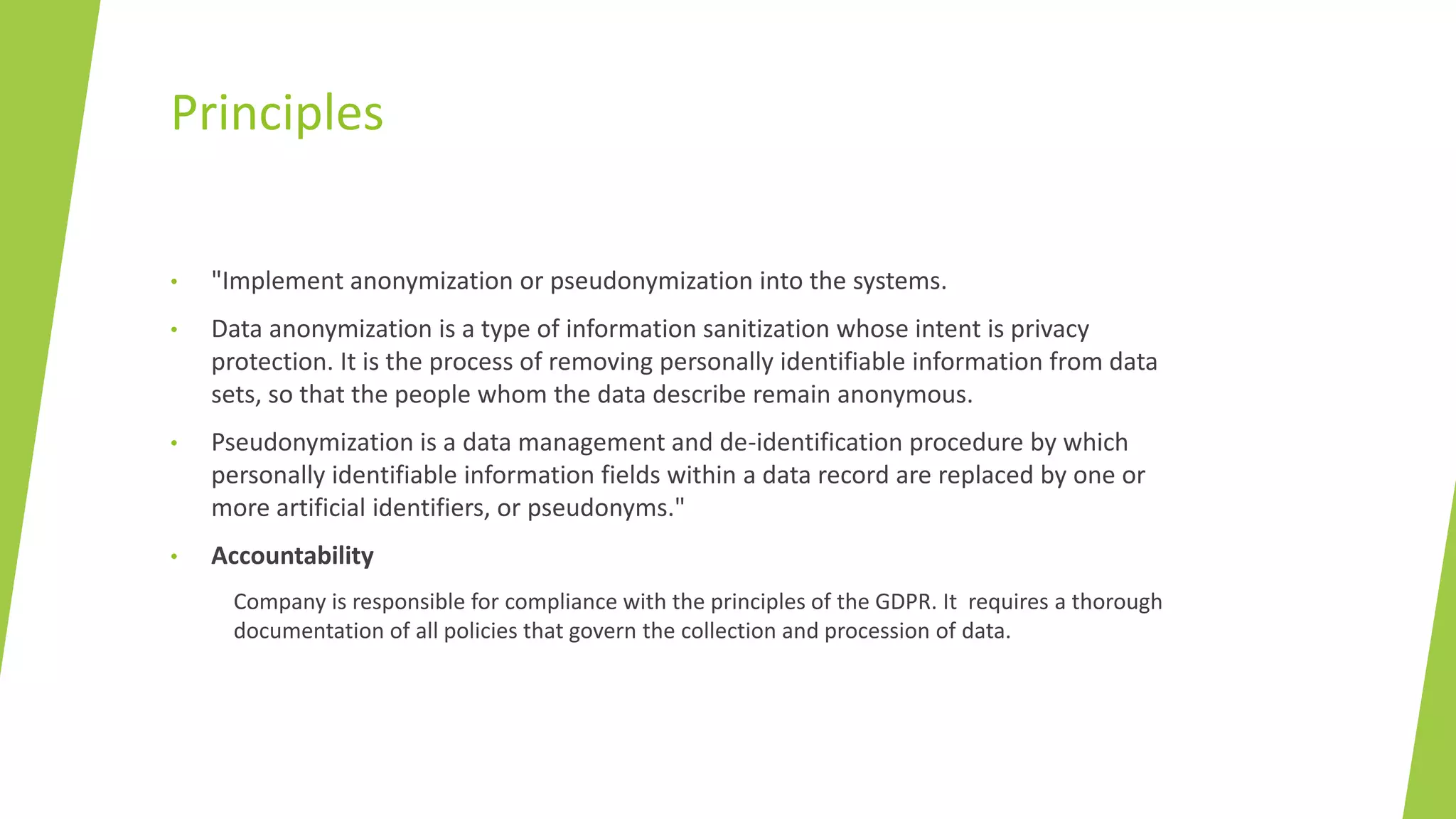 GDPR Data Life Cycle | PPTX
